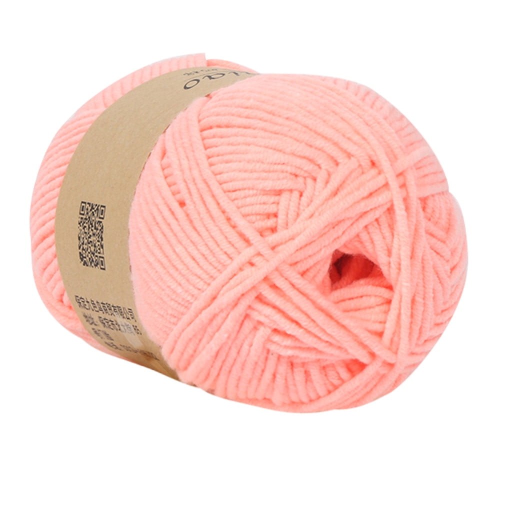 Coofanin Diy Knitting Diy Cotton Wool 5 Strands of Milk Cotton Diy Wool ...
