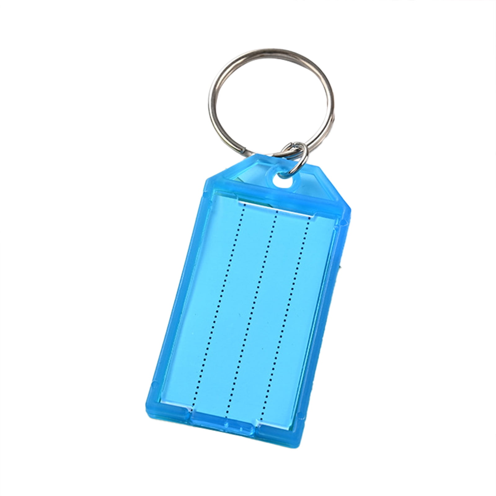 Coofanin Keychains 10 Pack Double Ring Clamshell Colored Plastic ...