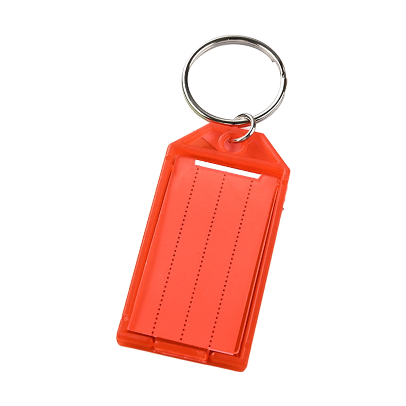 Coofanin Keychains 10 Pack Double Ring Clamshell Colored Plastic ...