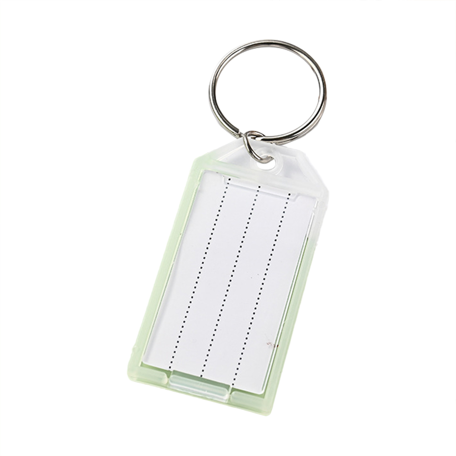 Coofanin Keychains 10 Pack Double Ring Clamshell Colored Plastic ...