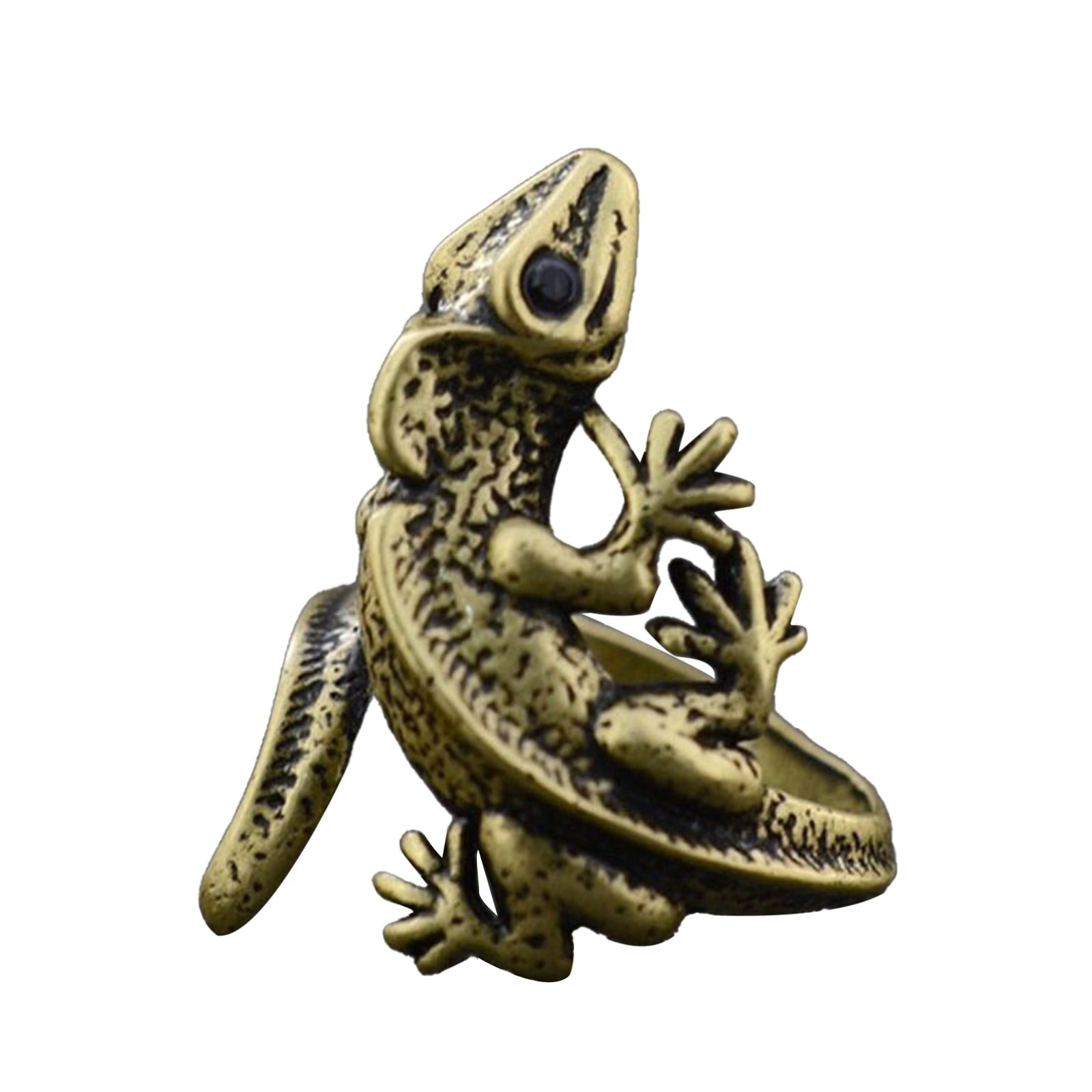 Coofanin Rings Lizards Opening Adjustable Ring New Ring Fashion Creative Lizards Ring Vintage ...