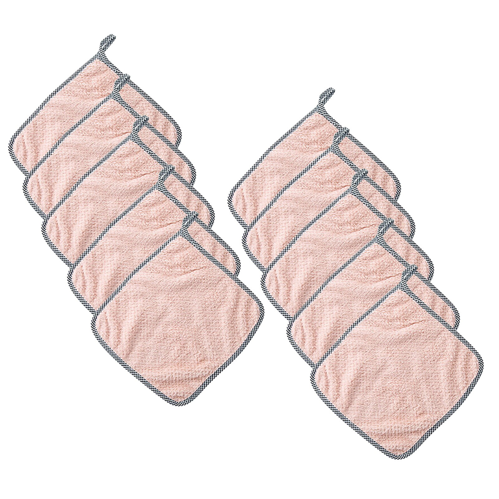 Coofanin Wipes 10Pc Non-Stick Oil Hand Towel Rags Can Be Hung Rags ...
