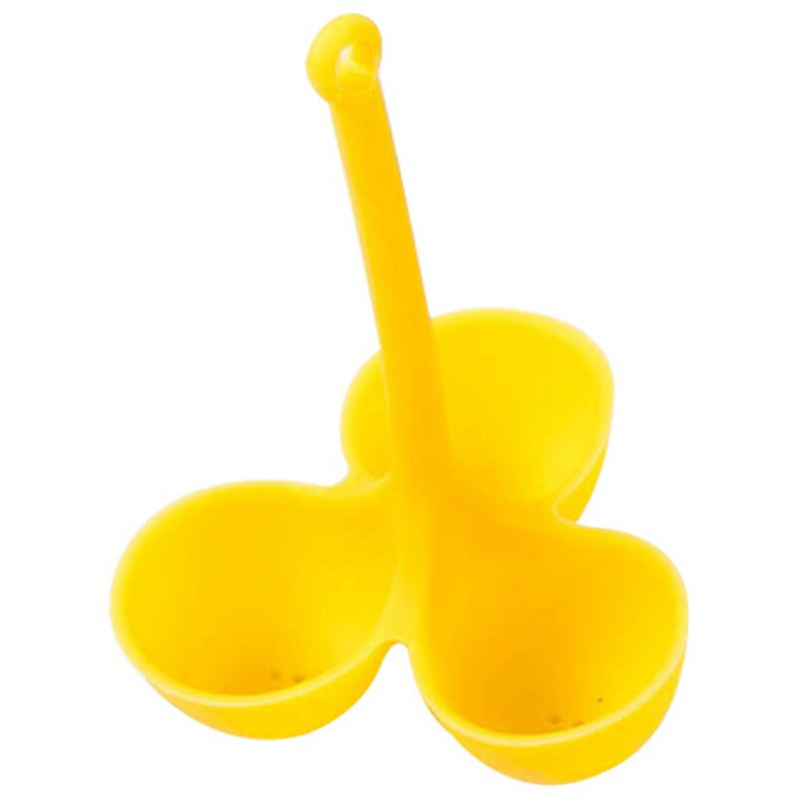 Coofit 3 Egg Poacher Silicone Professional 3-Grid Portable Egg Steamer ...