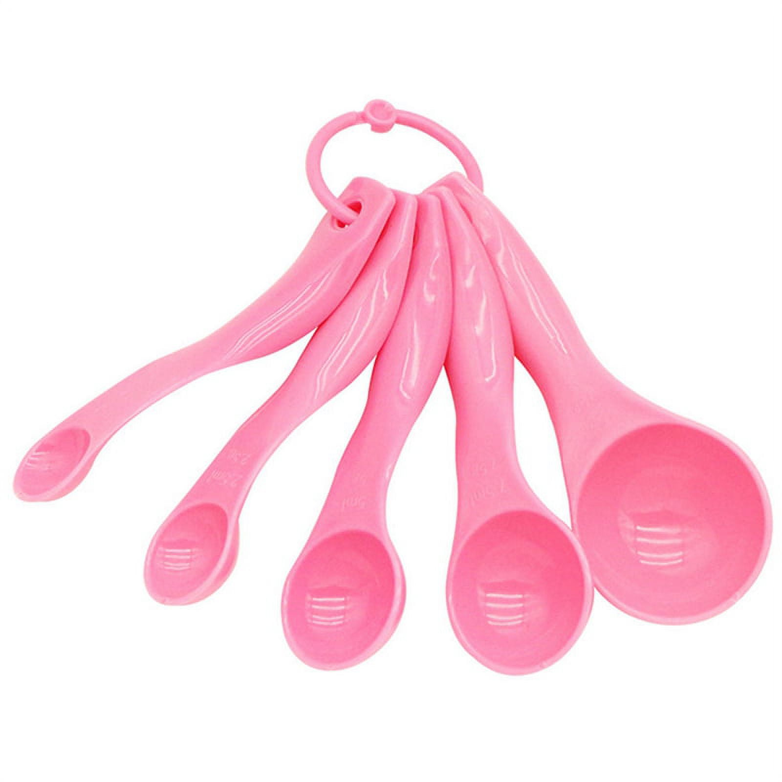 Coofit 5PCS Plastic Measuring Spoon Set Versatile Measuring Tablespoon ...
