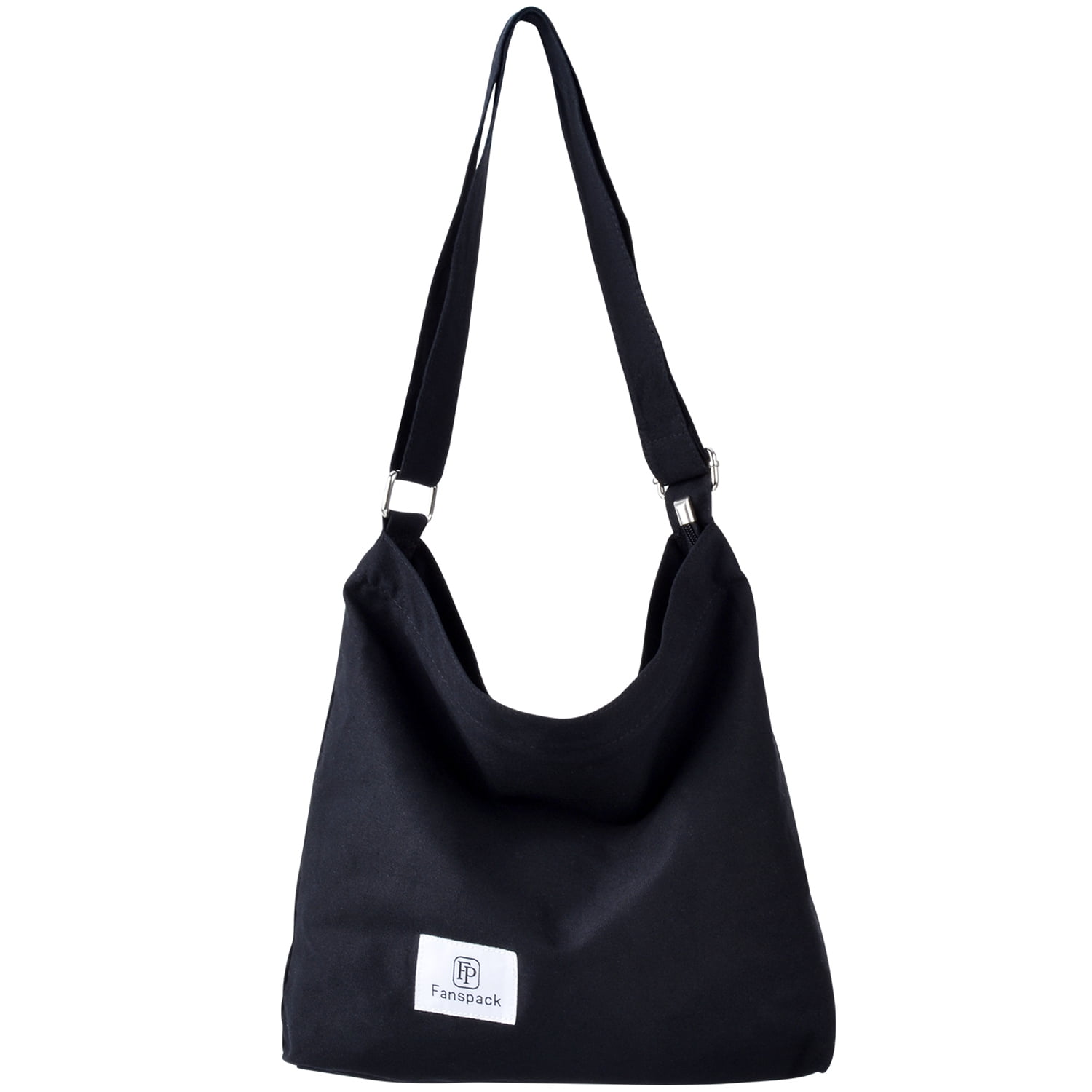 Coofit Canvas Tote Bag Retro Casual Handbag Shoulder Crossbody Bag Top ...