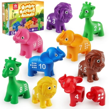 Fisher-Price Laugh & Learn Counting Animal Friends Interactive Book ...