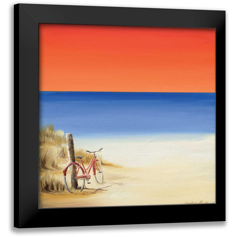 Cook, Andrea 15x15 Black Modern Framed Museum Art Print Titled - Red ...