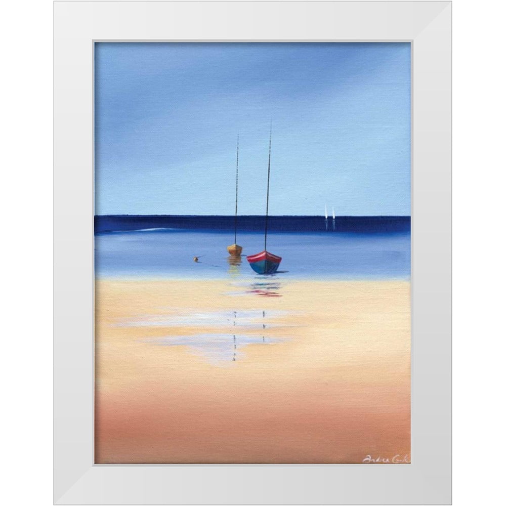Cook, Andrea 15x18 White Modern Wood Framed Museum Art Print Titled ...