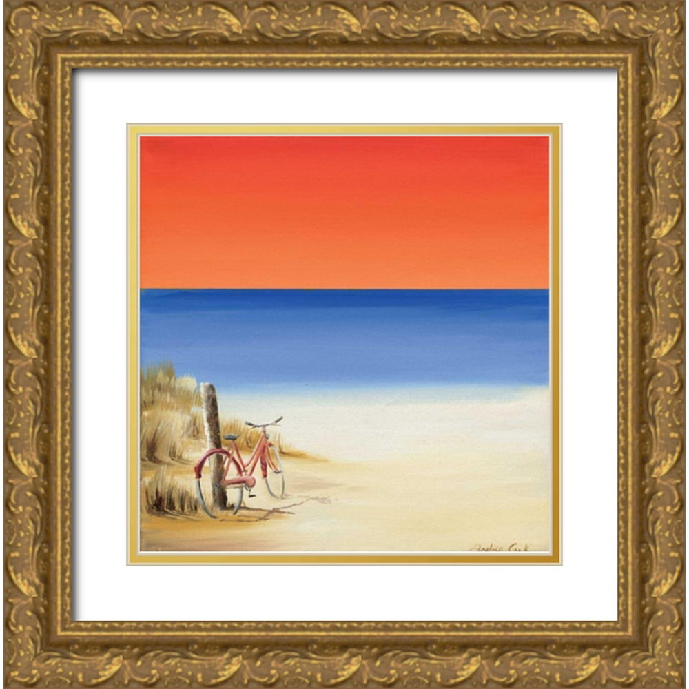 Cook, Andrea 26x26 Gold Ornate Wood Framed with Double Matting Museum ...