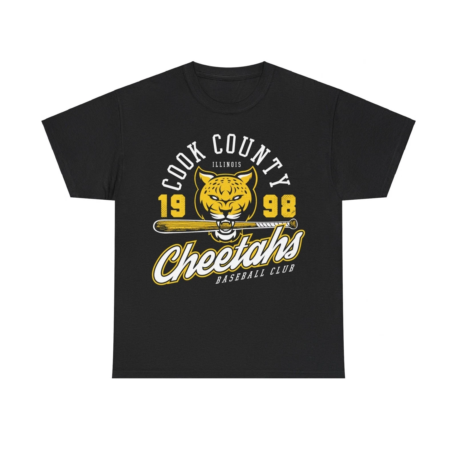 Cook County Cheetahs Illinois Baseball Team Heritage Art Unisex T-Shirt ...