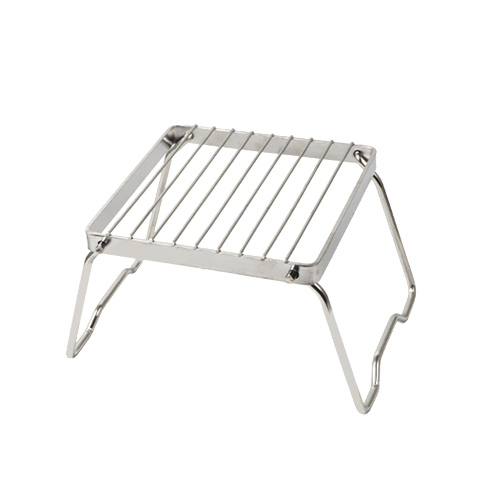 Cook Kits Outdoor Stove Rack Camping Portable Folding Stainless Steel ...