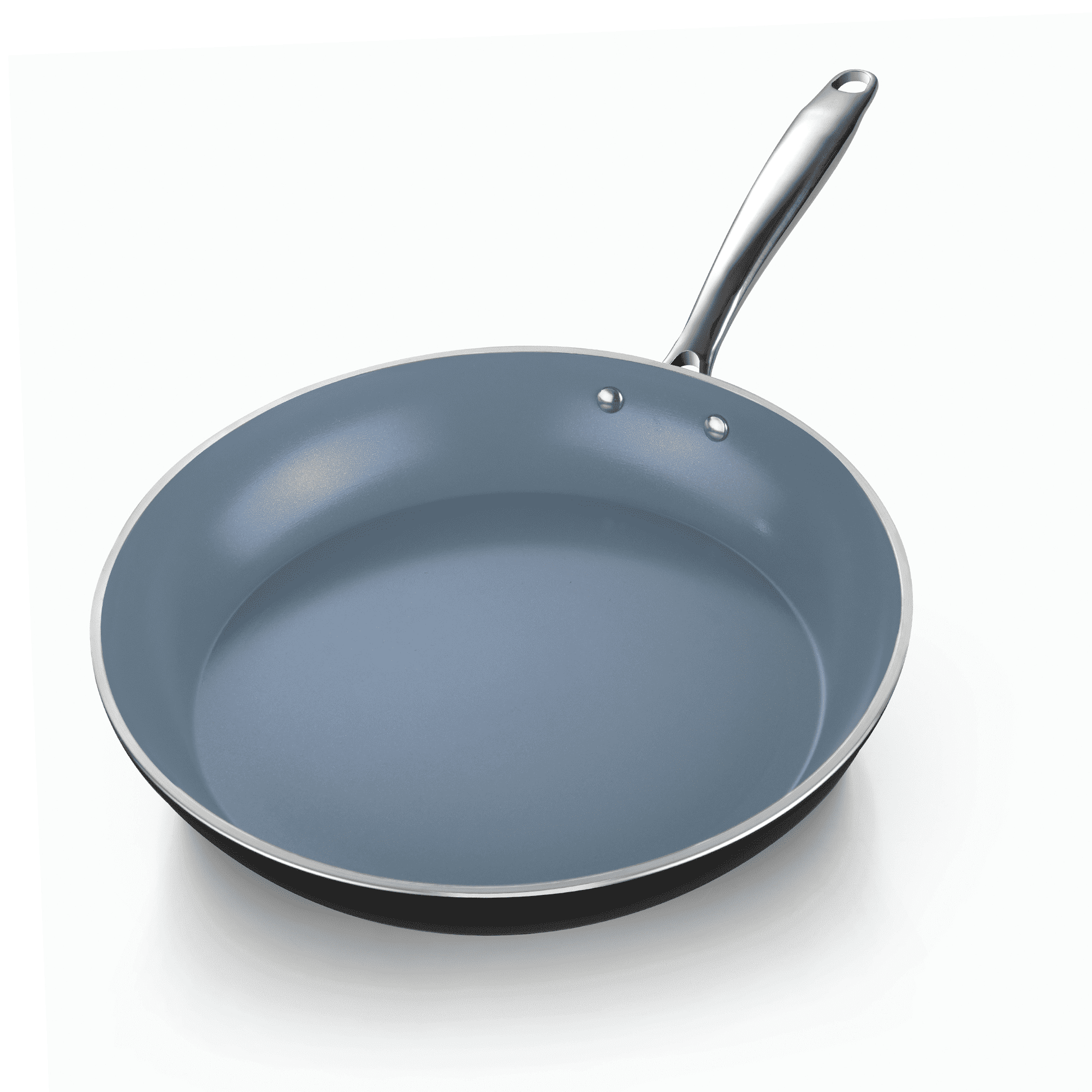 Cook N Home 12-inch Nonstick Ceramic Skillet, Classic Frying Pan Egg ...