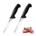 Cook N Home 6-inch Boning Knife Set, High Carbon Stainless Steel ...