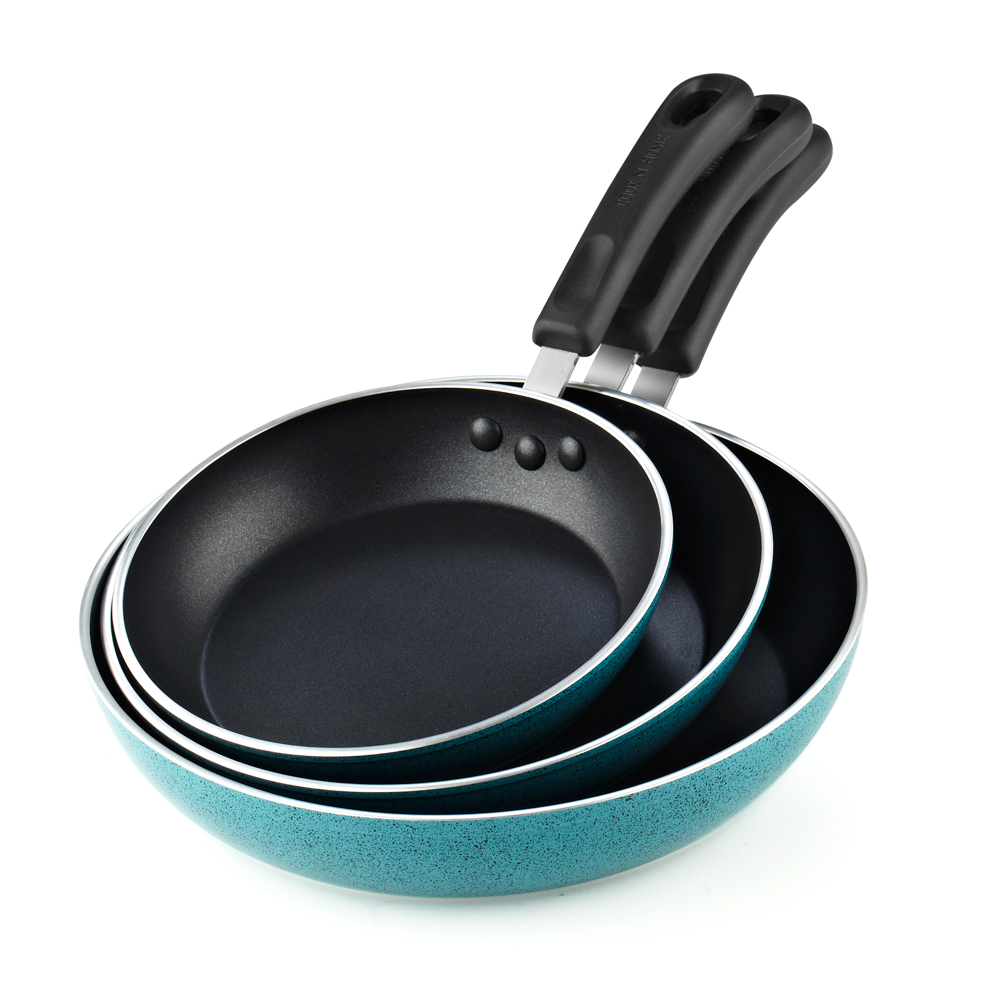 Cook N Home 10.5-Inch/3.5 Quart Nonstick Deep Saute Fry Pan/Jumbo ...