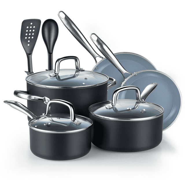 Cook N Home Pots and Pans Nonstick Ceramic Kitchen Cookware Sets ...