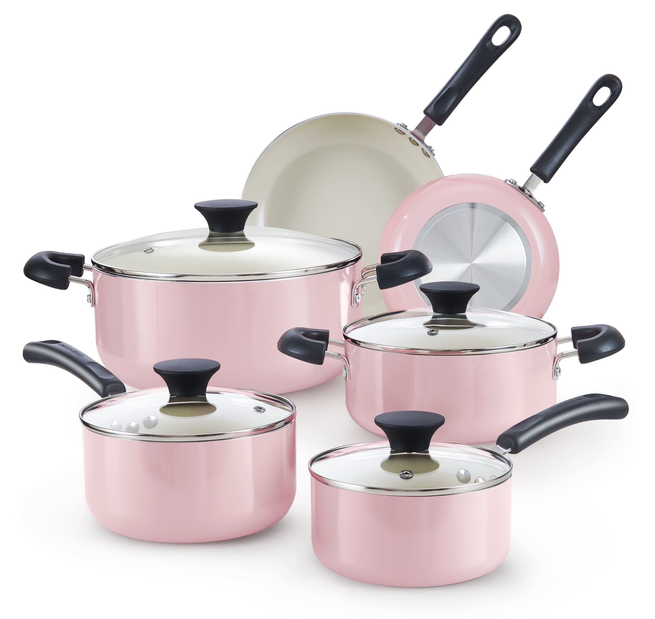 Cook N Home Pots and Pans Set Nonstick, 10-Piece Ceramic Kitchen ...