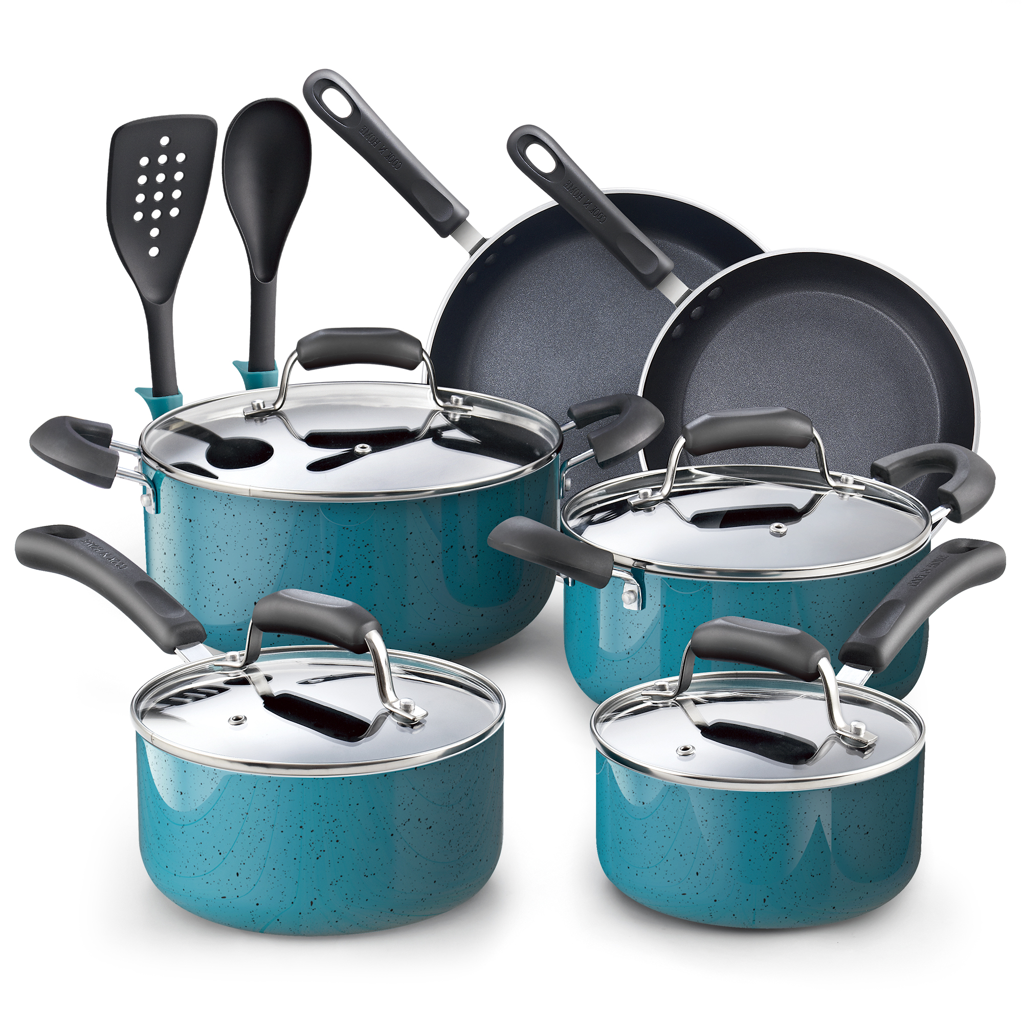 Pots and Pans Set – 14 Piece – Non-Stick Professional Home Kitchenware ...
