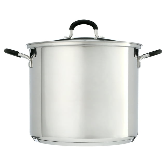 Cook N Home Stockpot Sauce Pot Induction Pot With Lid Professional ...