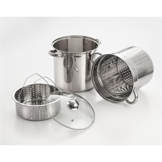 Cook Pro 558, 16 Qt Multifunction Stainless Steel Pasta Cooker ...