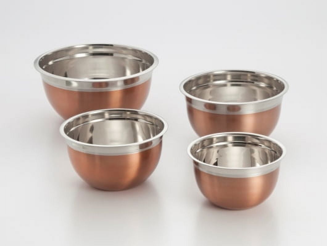 Cook Pro Mixing Bowls with Nested Storage (4 Piece) - Walmart.com