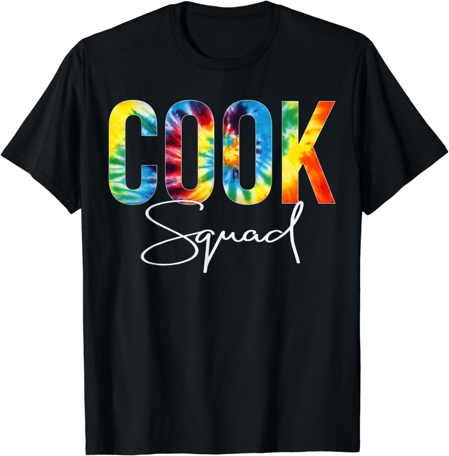 Cook Squad Tie Dye Appreciation Day Hello Back To School T-Shirt ...