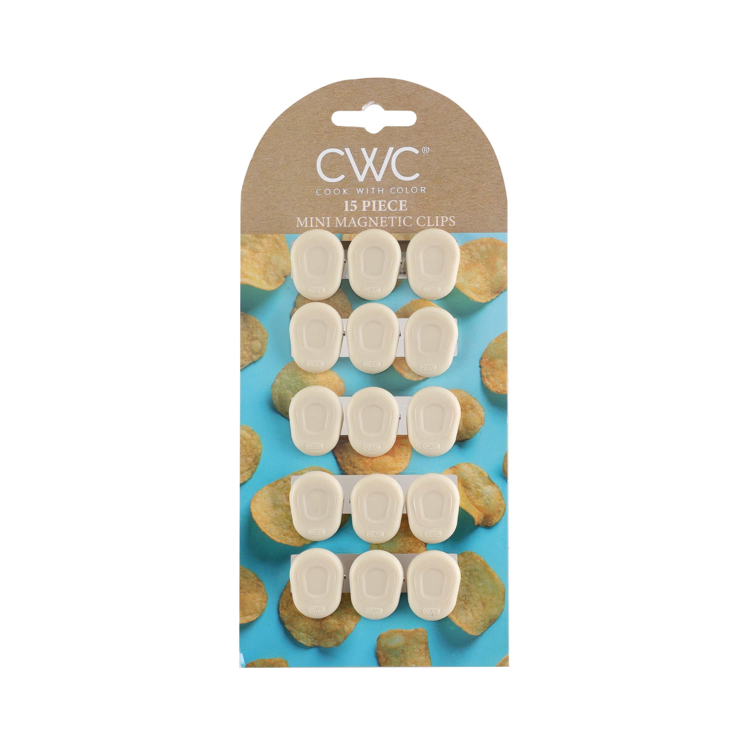 Cook With Color 15-Piece Mini Bag Clips Set – Essential Clips for ...