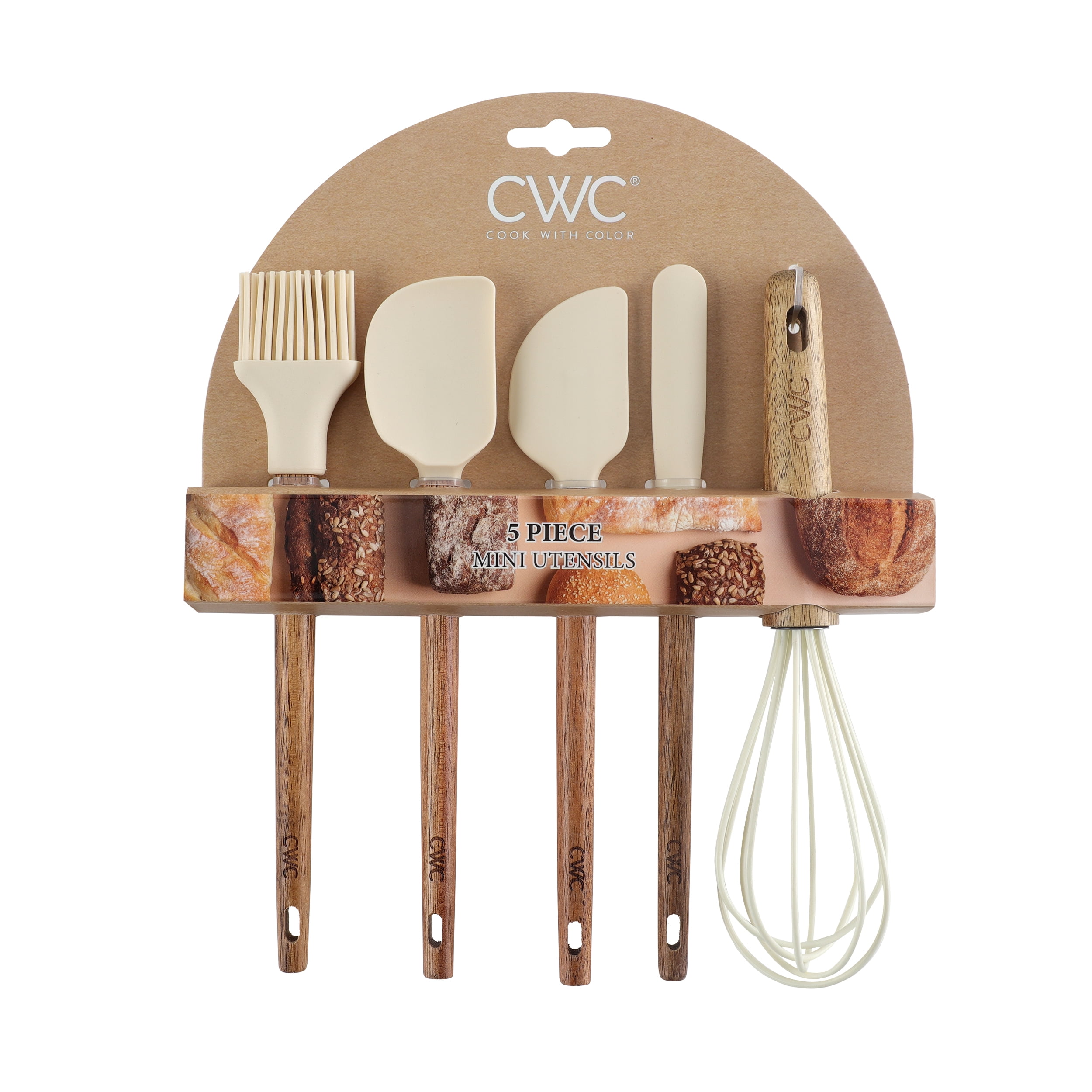 Cook With Color 5-Piece Mini Utensil Set – Essential Kitchen Utensils ...