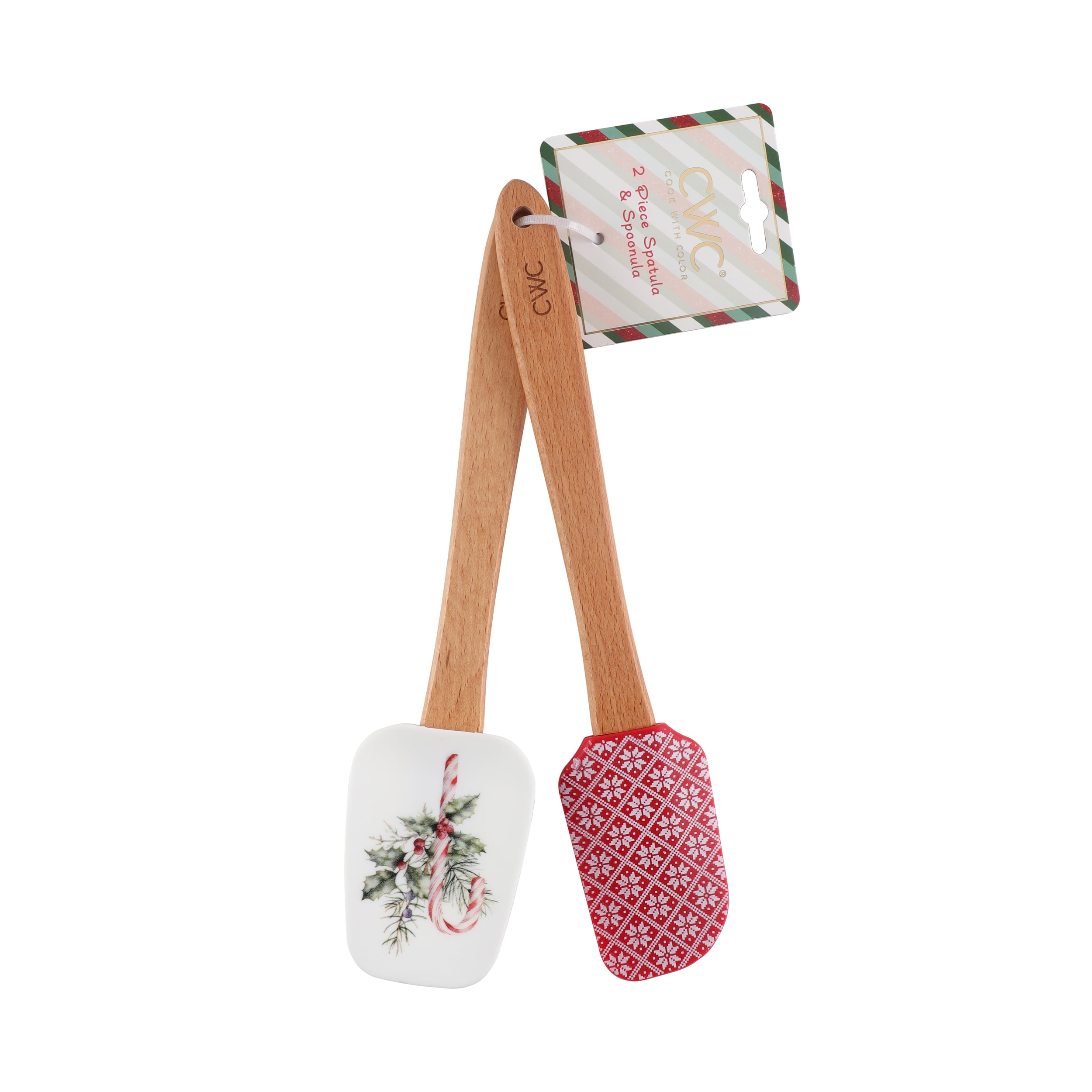 Cook With Color Multi-Color 2-Pack 10-Inch Silicone Spatulas with ...