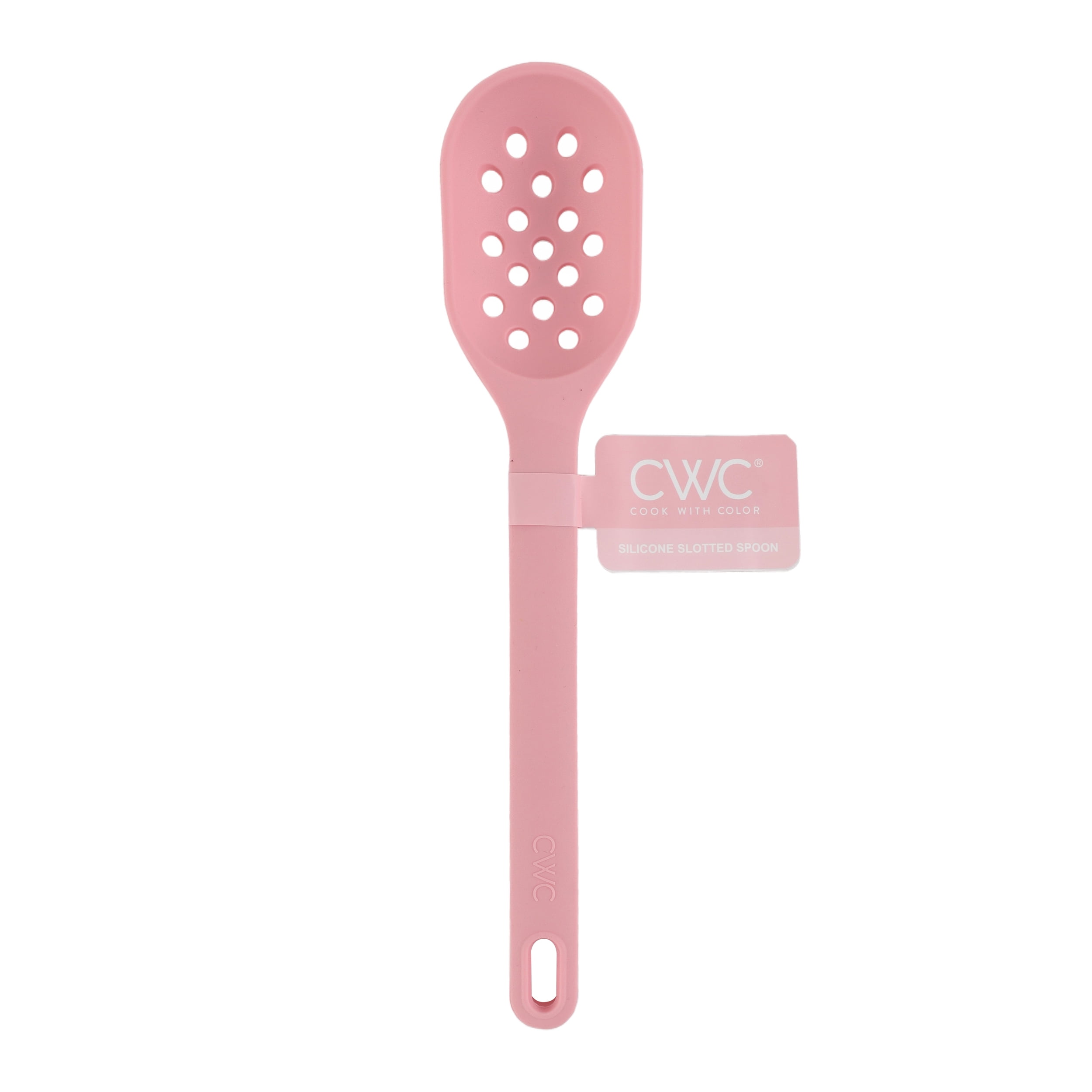 Cook With Color Pink 12 Inch Silicone Slotted Spoon - Walmart.com