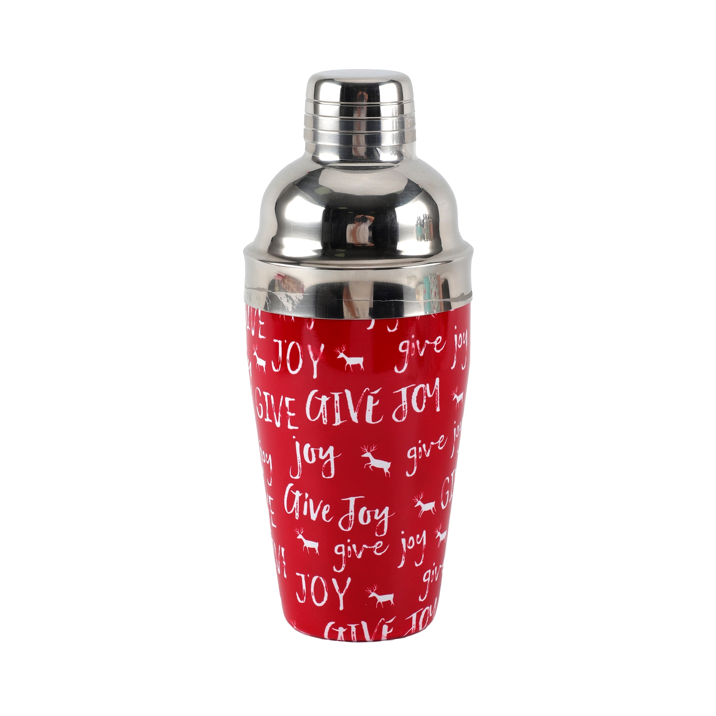 Cook With Color Red 500ML stainless steel cocktail shaker - Walmart.com