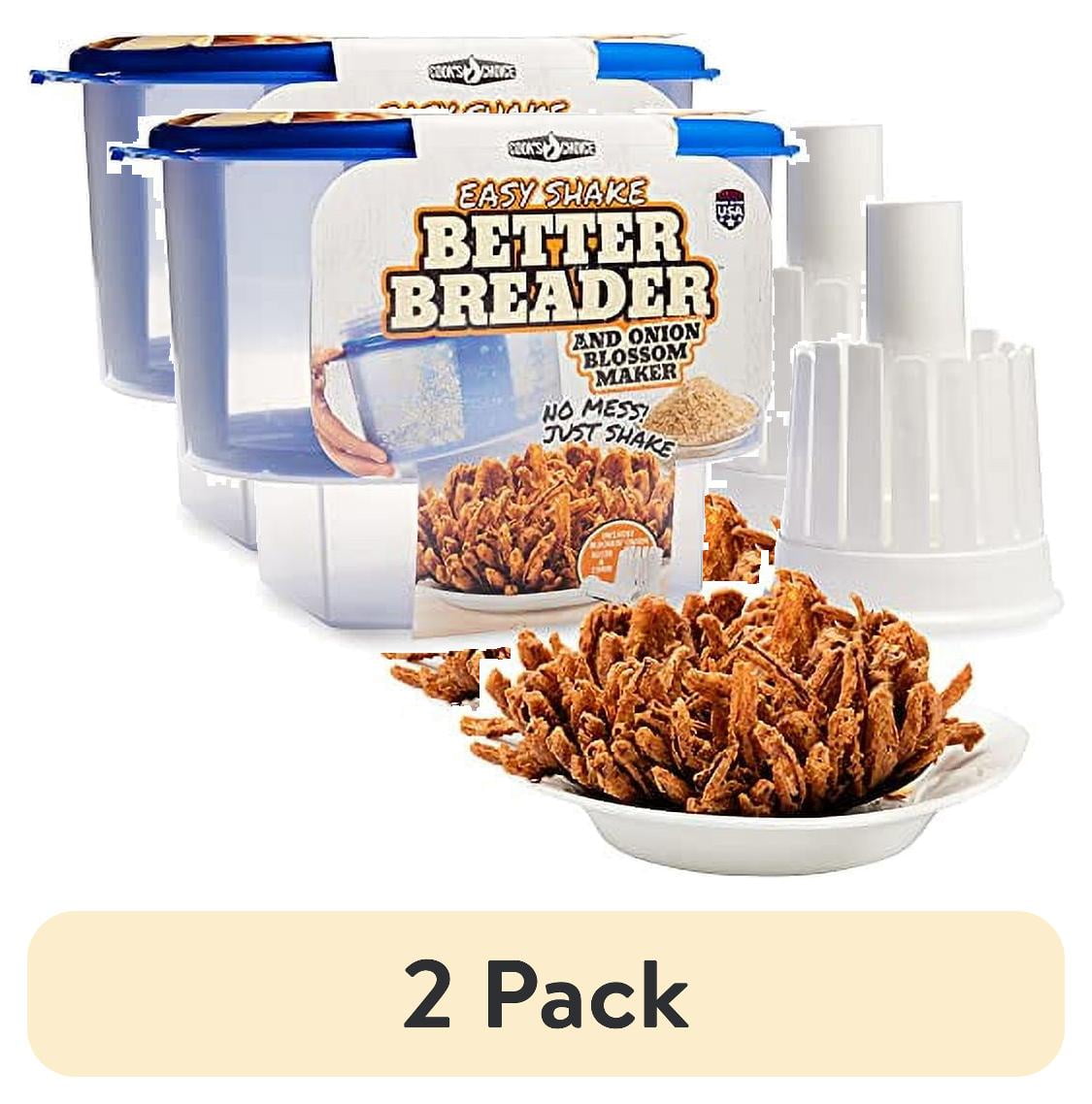 (2 pack) Cook's Choice Onion Blossom Making Kit with Breader Bowl ...
