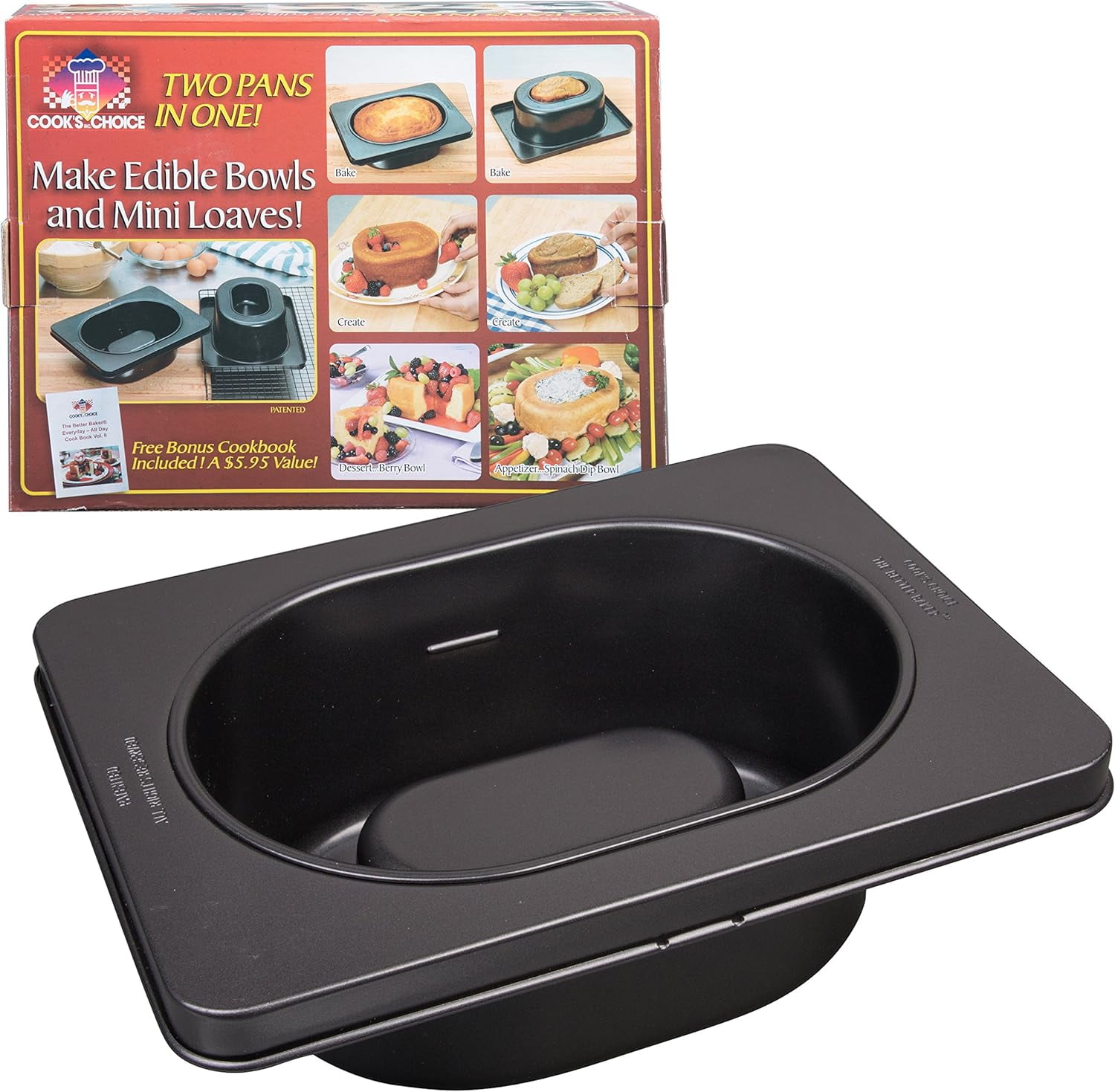 Cook's Choice The Original Better Baker Edible Food Bowl Maker- Bake ...