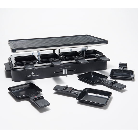 Cook's Essentials Tabletop Grill with Personal Broiler Pans K51091 ...
