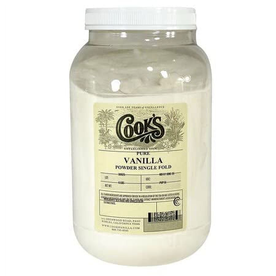 Cook’s Pure Vanilla Powder, Gourmet Fresh Premium Flavoring Bean for ...