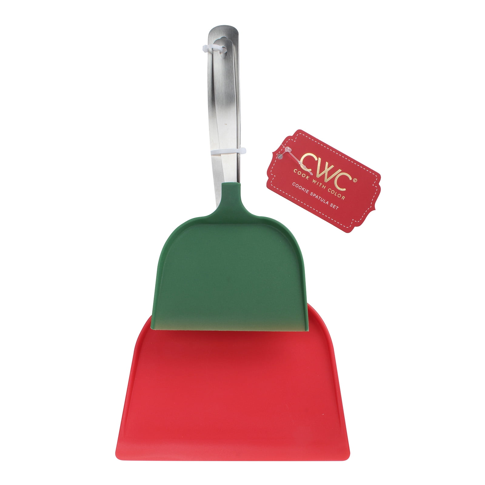Cook with Color 2 Piece Large and Mini Red Cookie Turners - Walmart.com