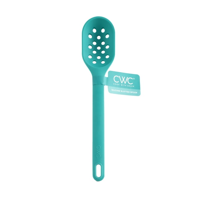 Cook with Color Dishwasher Safe Silicone Slotted Spoon - Walmart.com