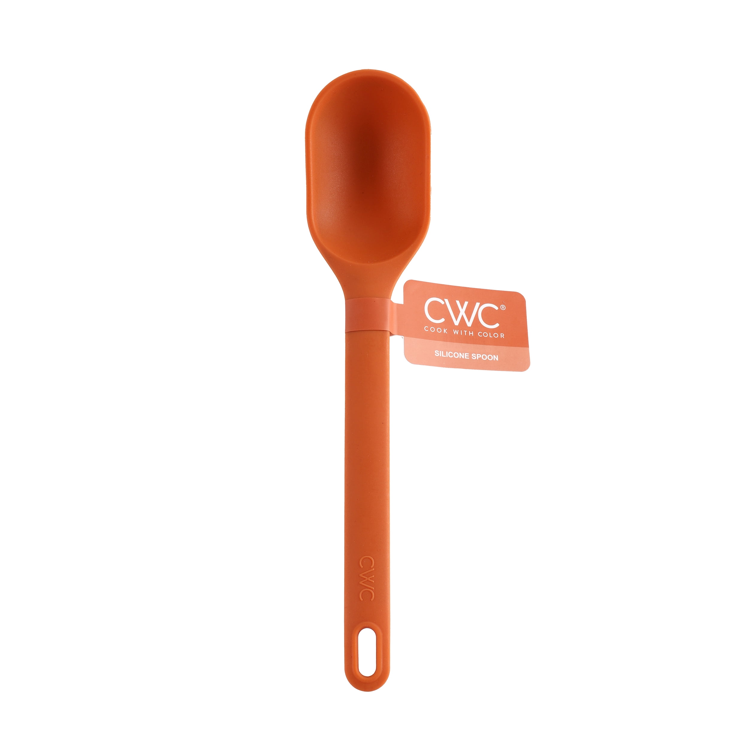 Cook with Color Heat Resistant Silicone Cooking Spoon - Walmart.com