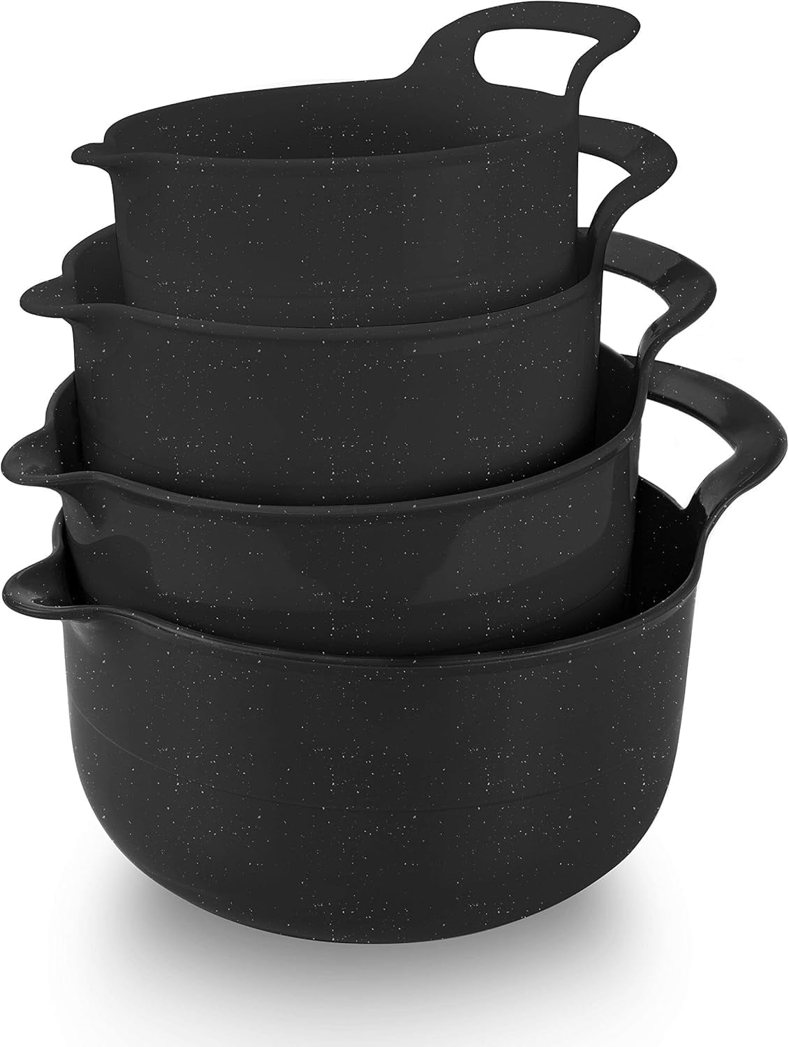 Cook with Color BPA-Free Kitchen Prep Mixing Bowls - 4 Piece Nesting ...