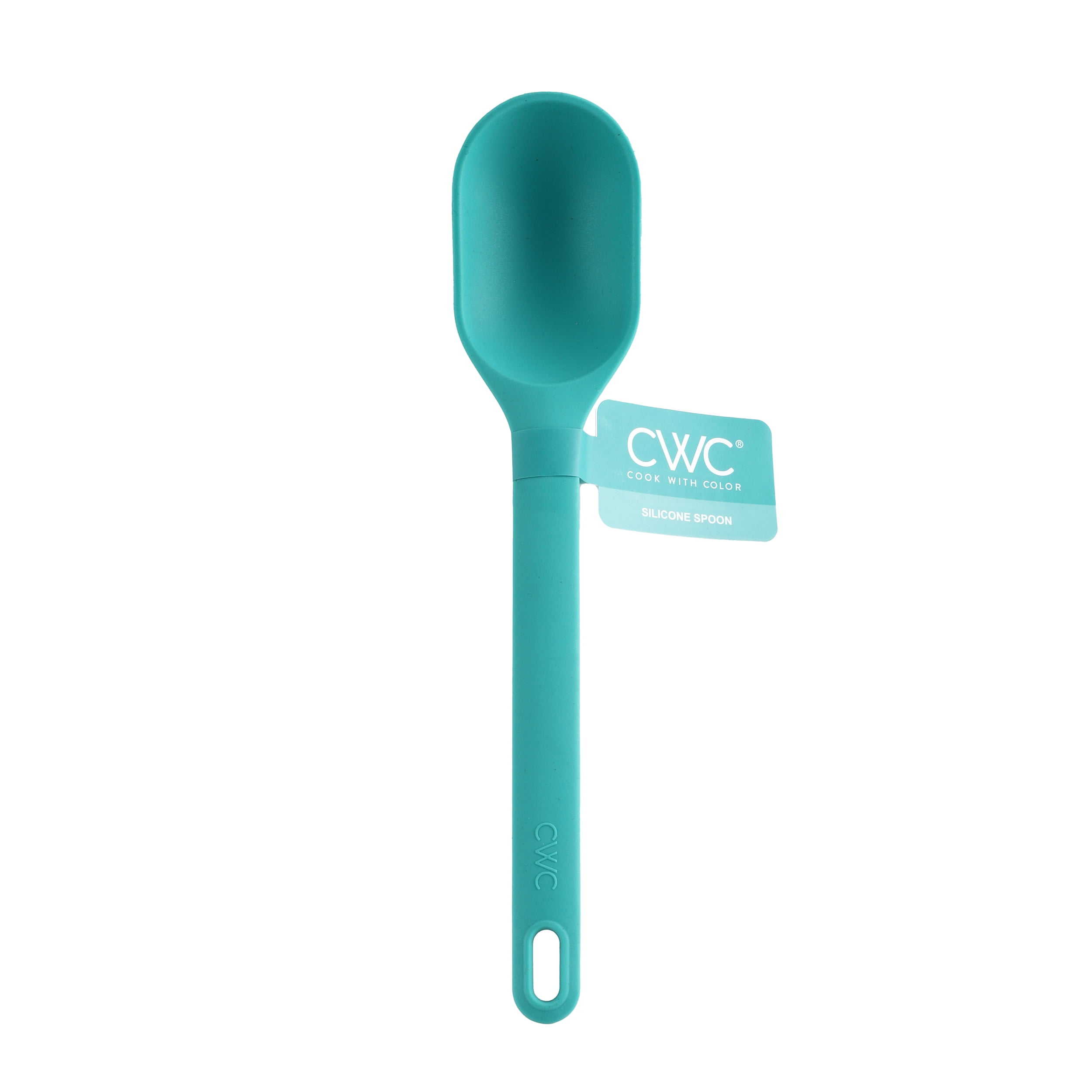 Cook with Color Silicone Spoon Teal - Walmart.com