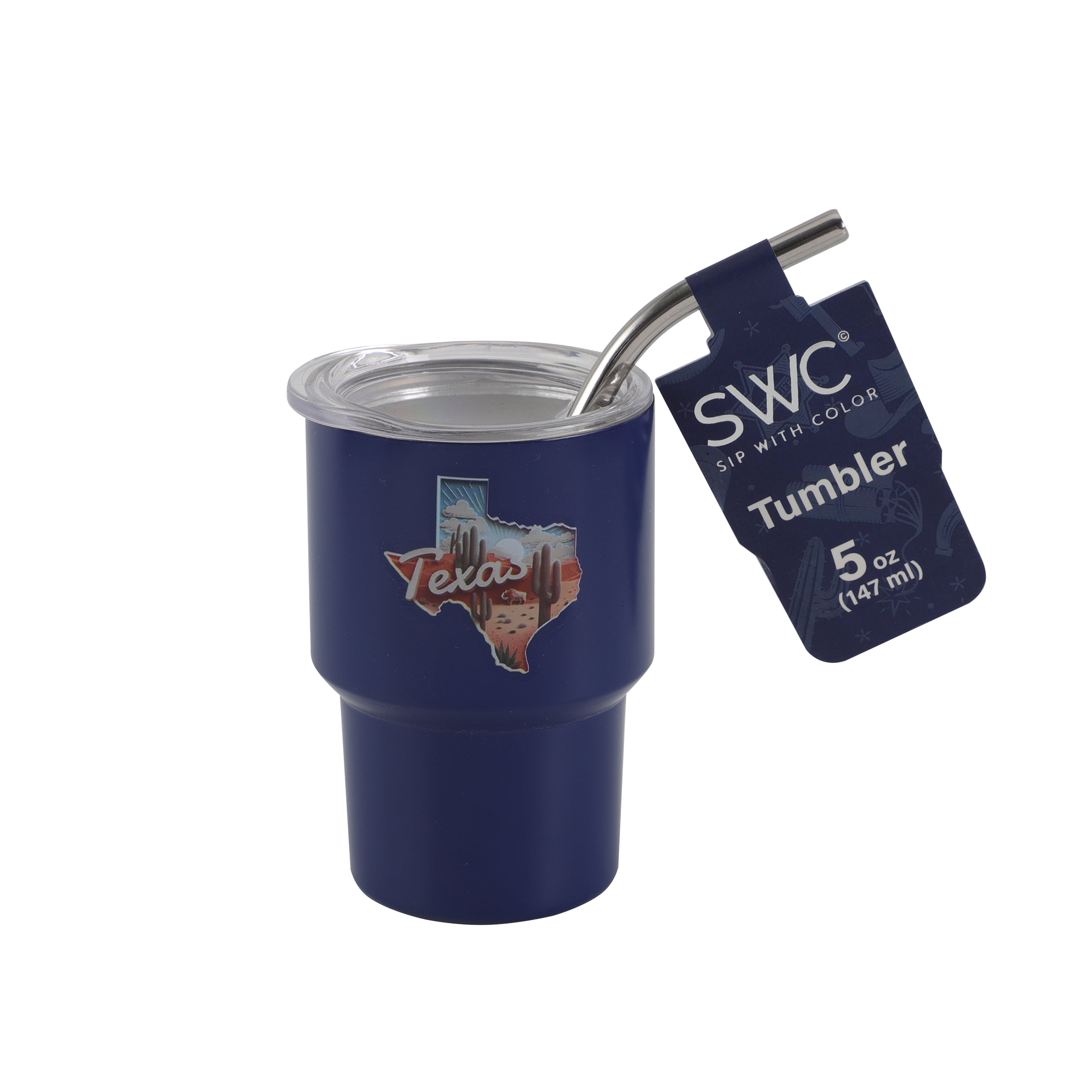 Cook With Color 5oz Texas Map Mini Tumbler – Stainless Steel Small ...