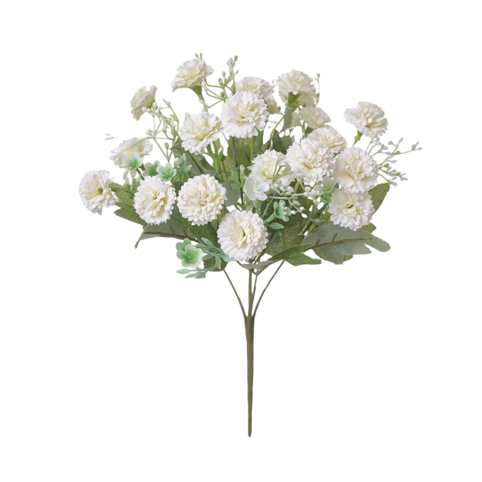 CookMate Artificial Silk Flower Bouquet Faux Floral Stem For Vase Home ...