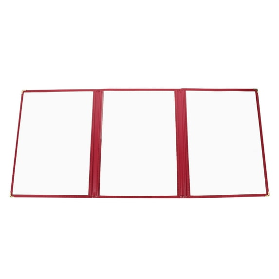 Cookbook Holder Stand Clear Recipe Folder PVC Separator Menu Binder ...