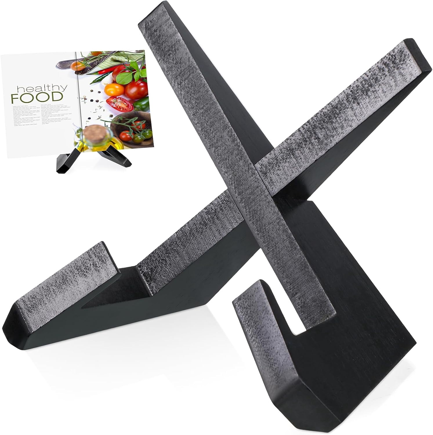 Cookbook Stand for Kitchen, Recipe Book Holder for Kitchen Counter ...