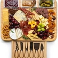 Cooked food board, cheese board, suitable for gatherings and outdoor ...