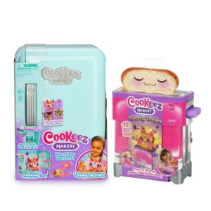 Cookeez Makery Freezy Cakez Fridge & Toasty Treatz Bread Bundle ...