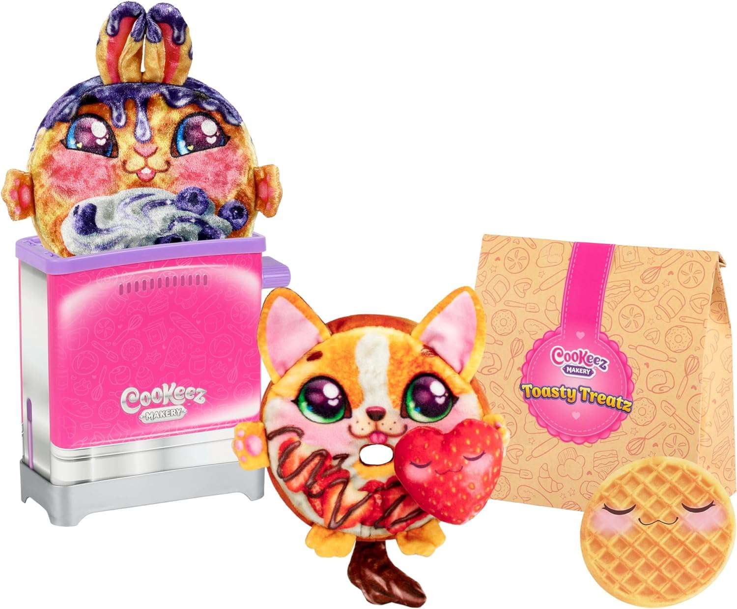 Cookeez Makery Toaster TOASTY Treatz Mystery 2-Pack (2 RANDOM Scented ...