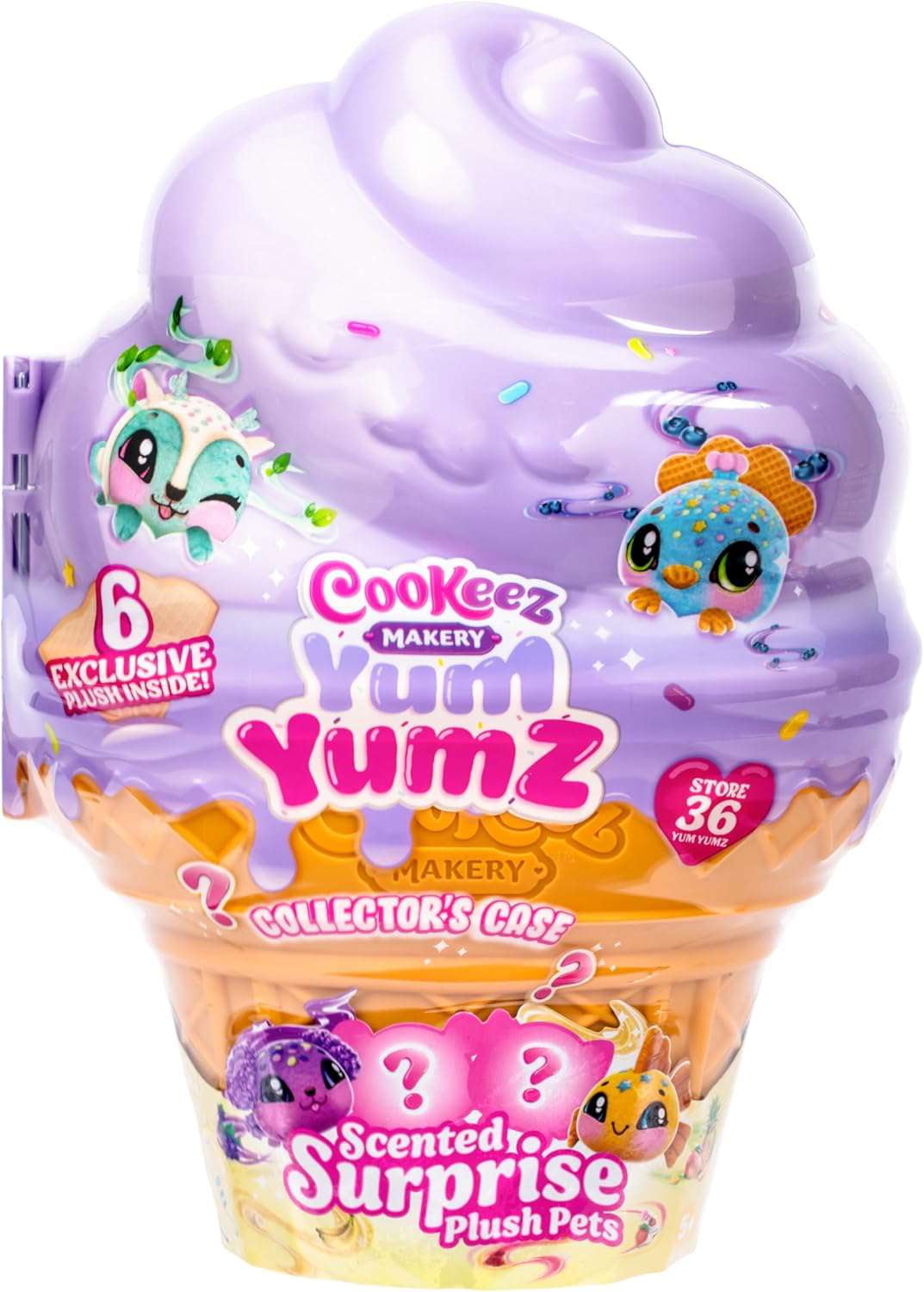 Cookeez Makery Yum Yumz Scented Plush Pet Collector's Case (6 RANDOM Characters) - Walmart.com