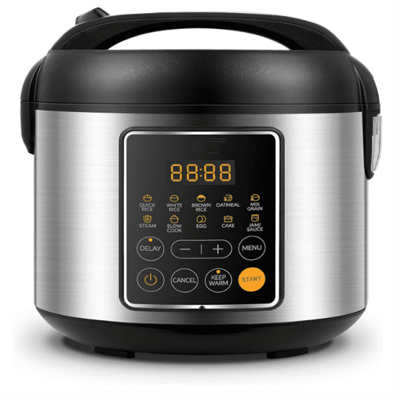 Cooker, 4 Cups Uncooked, 8 Cups Cooked Slow Cooker, 2 Qt Small ...
