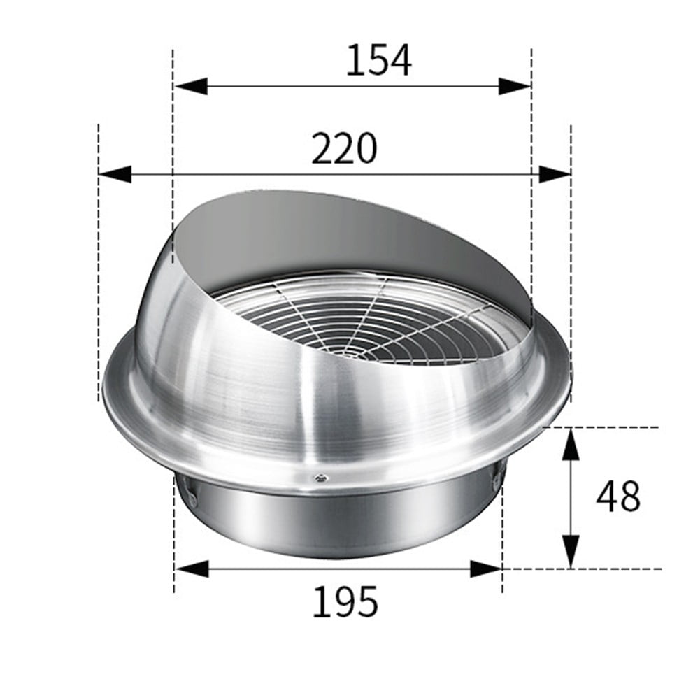 Cooker Hood Extractors Bugs Efficiency Exhaust Duct Cover Vent Cap ...