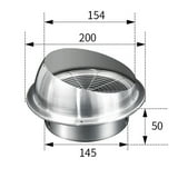 Cooker Hood Extractors Bugs Efficiency Exhaust Duct Cover Vent Cap ...